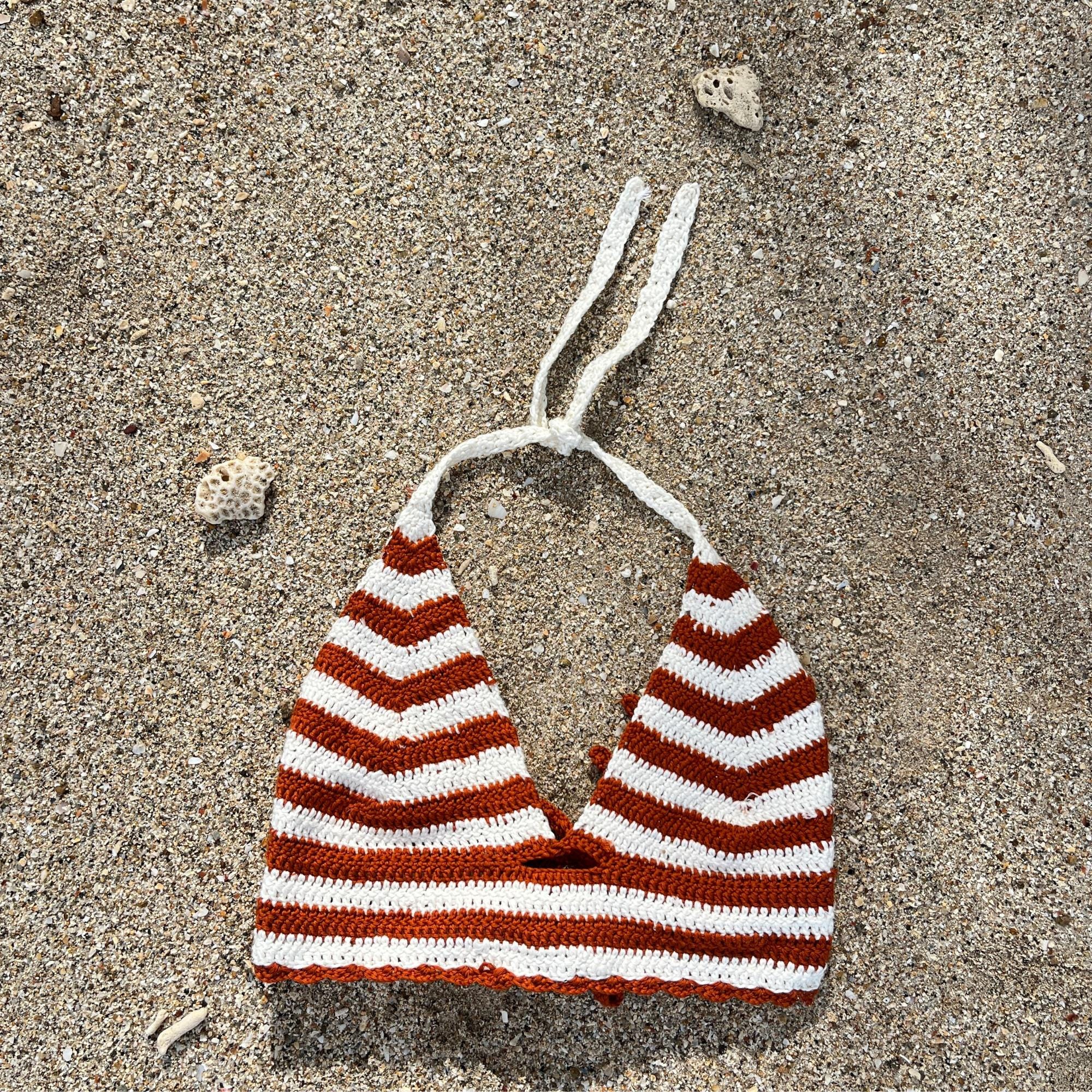 Crochet Top, Crochet Summer Top, Beach Crochet Top Pattern, Bralette ...