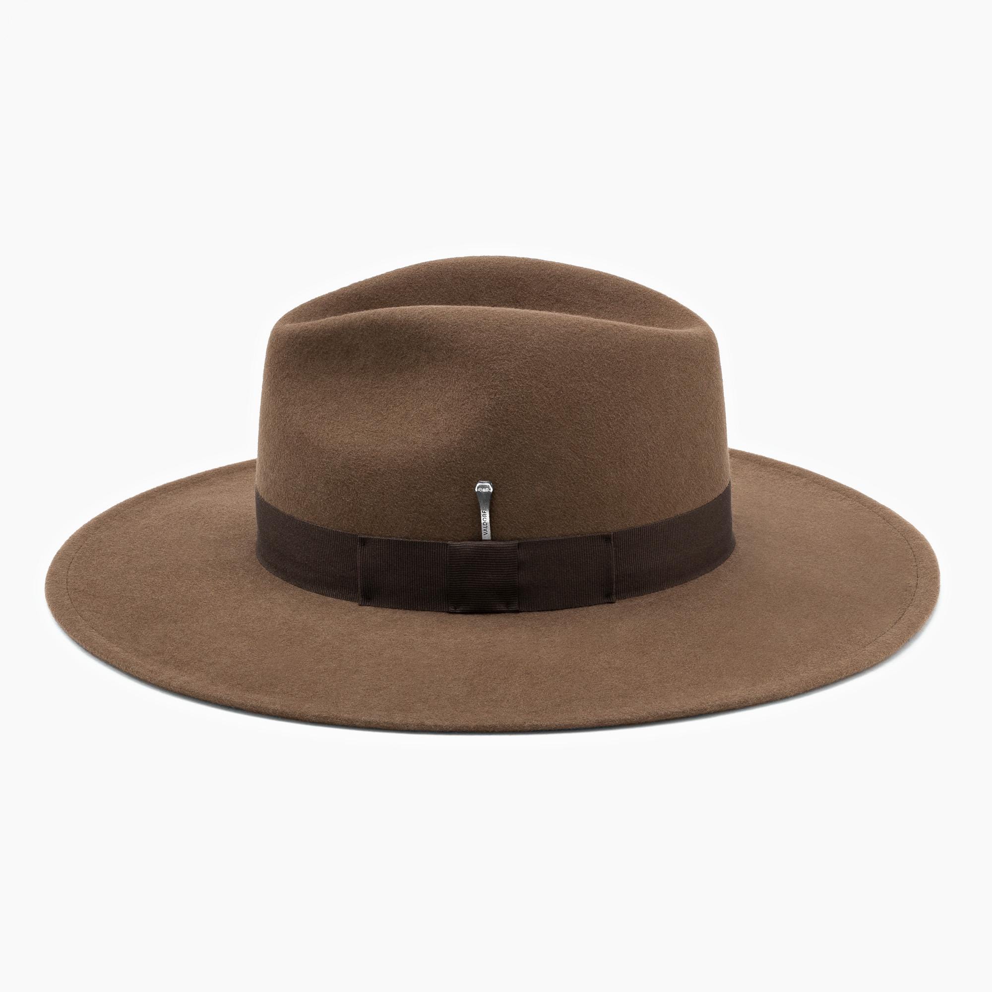 Carter Men's Fedora Hat, Wide Brim Hat, Wide Brim Fedora, Gift for Him ...