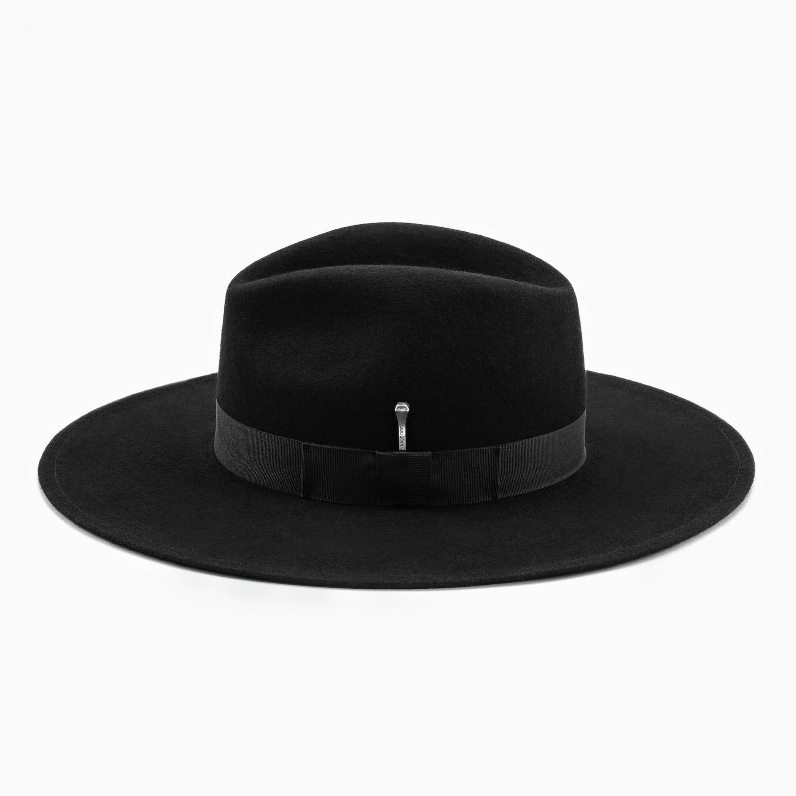 Carter Men's Fedora Hat, Wide Brim Hat, Wide Brim Fedora, Gift for Him ...