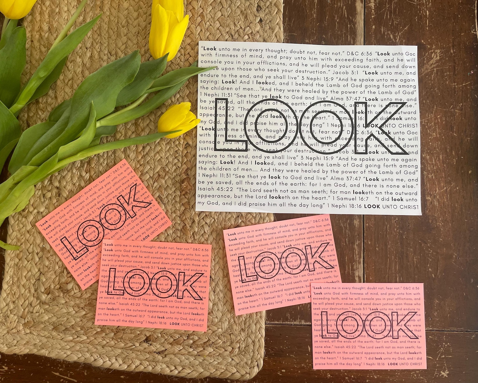 Look Unto Christ Poster and Handout | LDS Youth Theme 2025 | Young ...