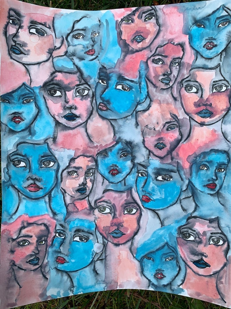 Downloadable Digital Art Trans Paintings Trans Art | Etsy