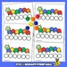 Printable Color Pattern Activity, Caterpillar Color Pattern, Pom Pom ...