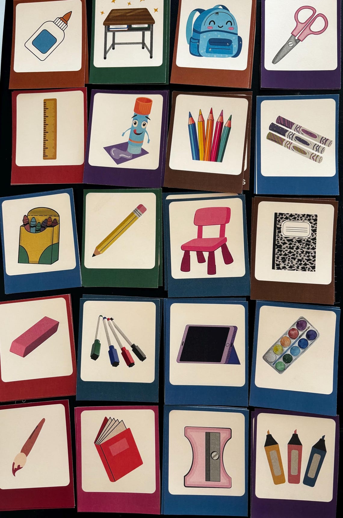 Aba-school-tact Flashcards - Etsy