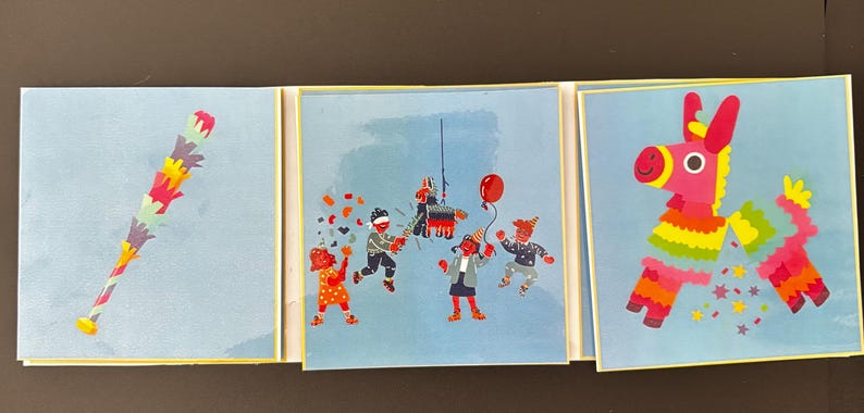 Three Step Sequencing Cards- Birthday - Etsy