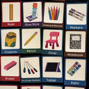 Aba-school-tact Flashcards - Etsy