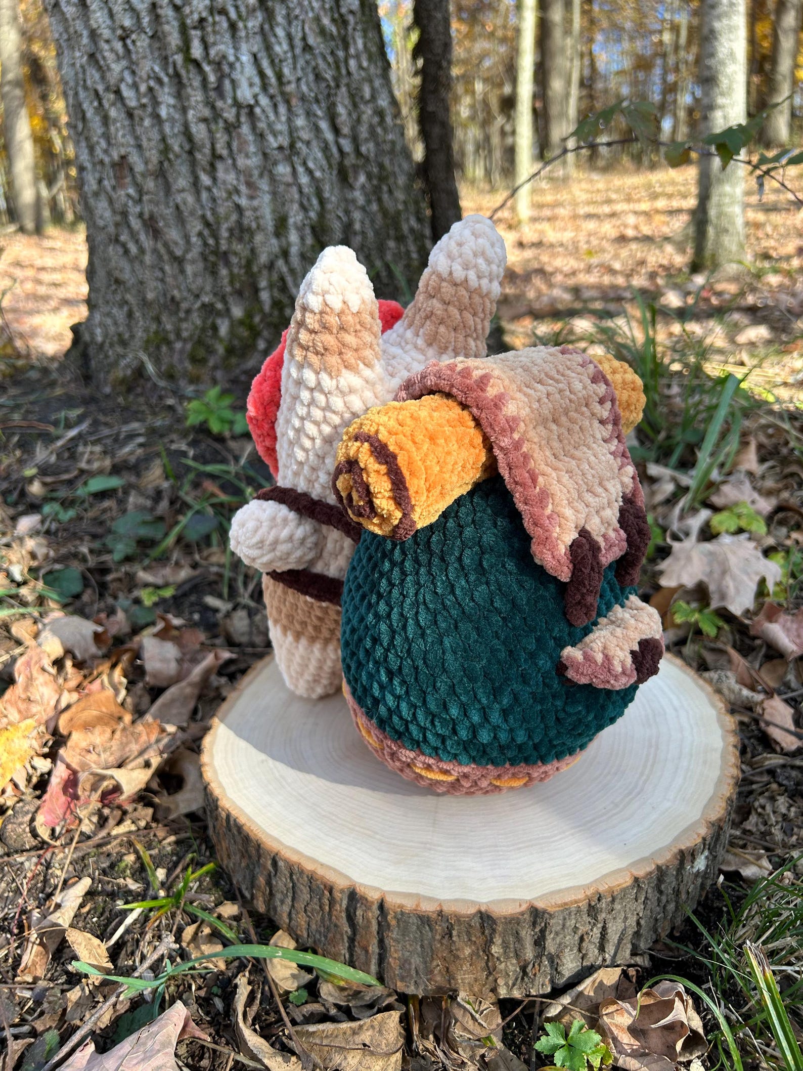 Korok With Backpack Legend of Zelda Crochet Amigurumi Totk - Etsy