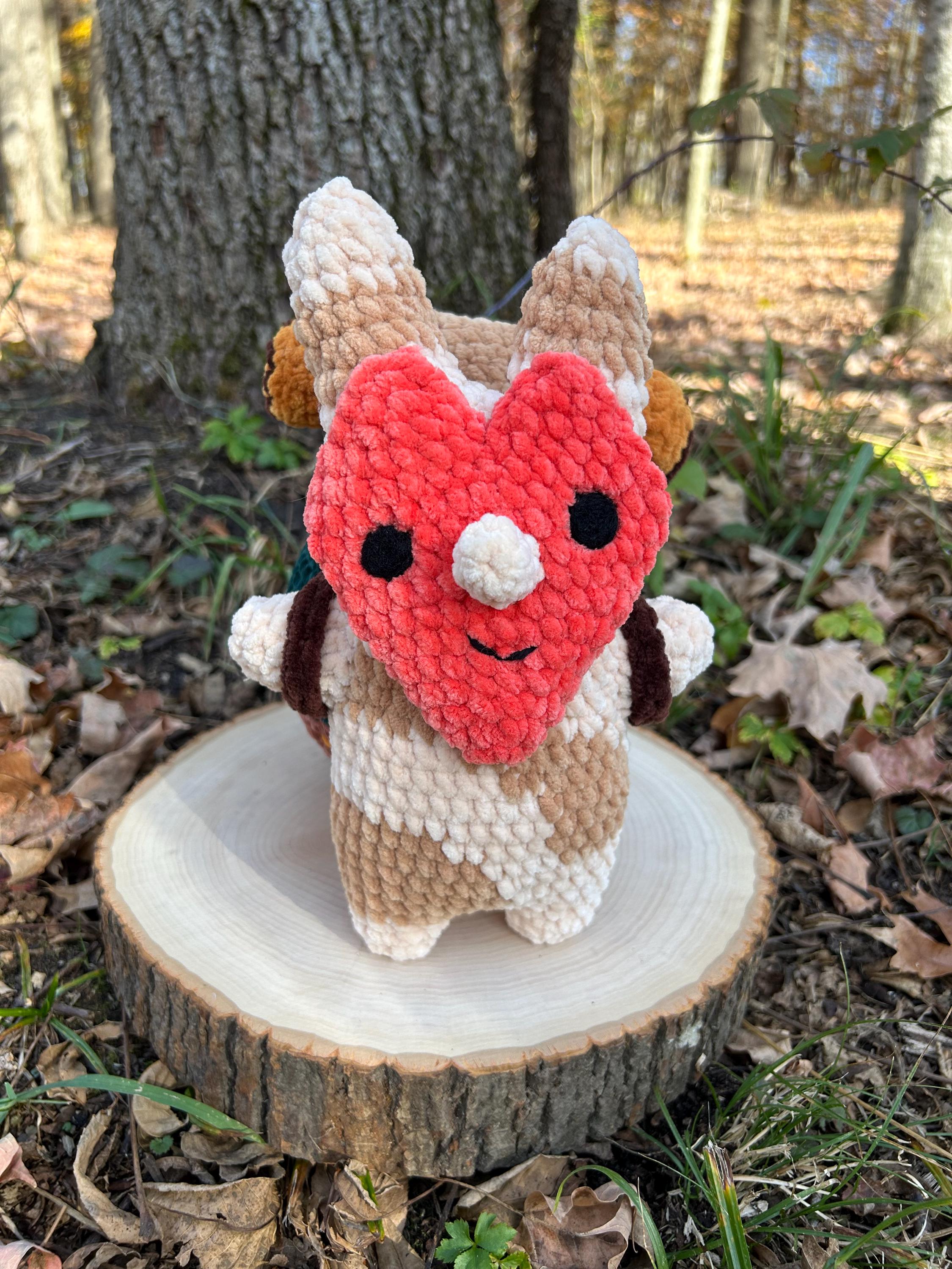 Korok With Backpack Legend of Zelda Crochet Amigurumi Totk - Etsy