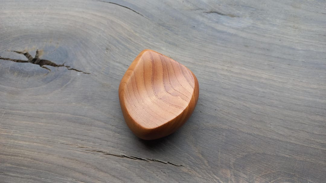 Hand Massager Carved Apricot Worry Stone: Calming Meditation Wood - Etsy