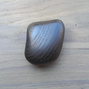 Bog Oak Wood Worry Stone - Hand Carved Anti-stress Palm Stone - Etsy