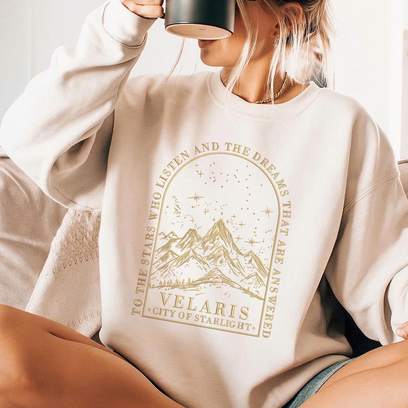 Velaris City of Starlight Embroidery, Acotar Series Embroidery, the ...