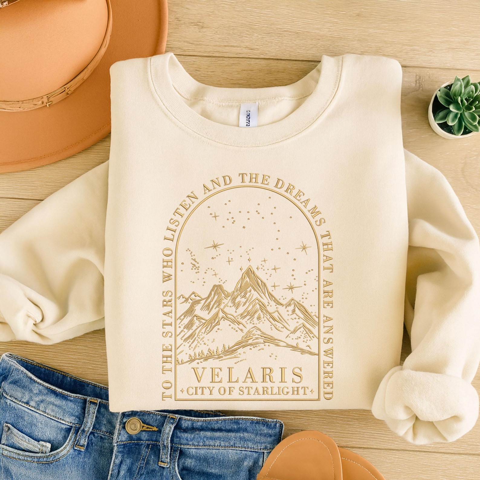 Velaris City of Starlight Embroidery, Acotar Series Embroidery, the ...