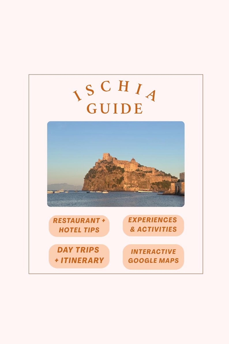 Ischia Italy Travel Guide – 4-day Itinerary & Map (digital Download) - Etsy