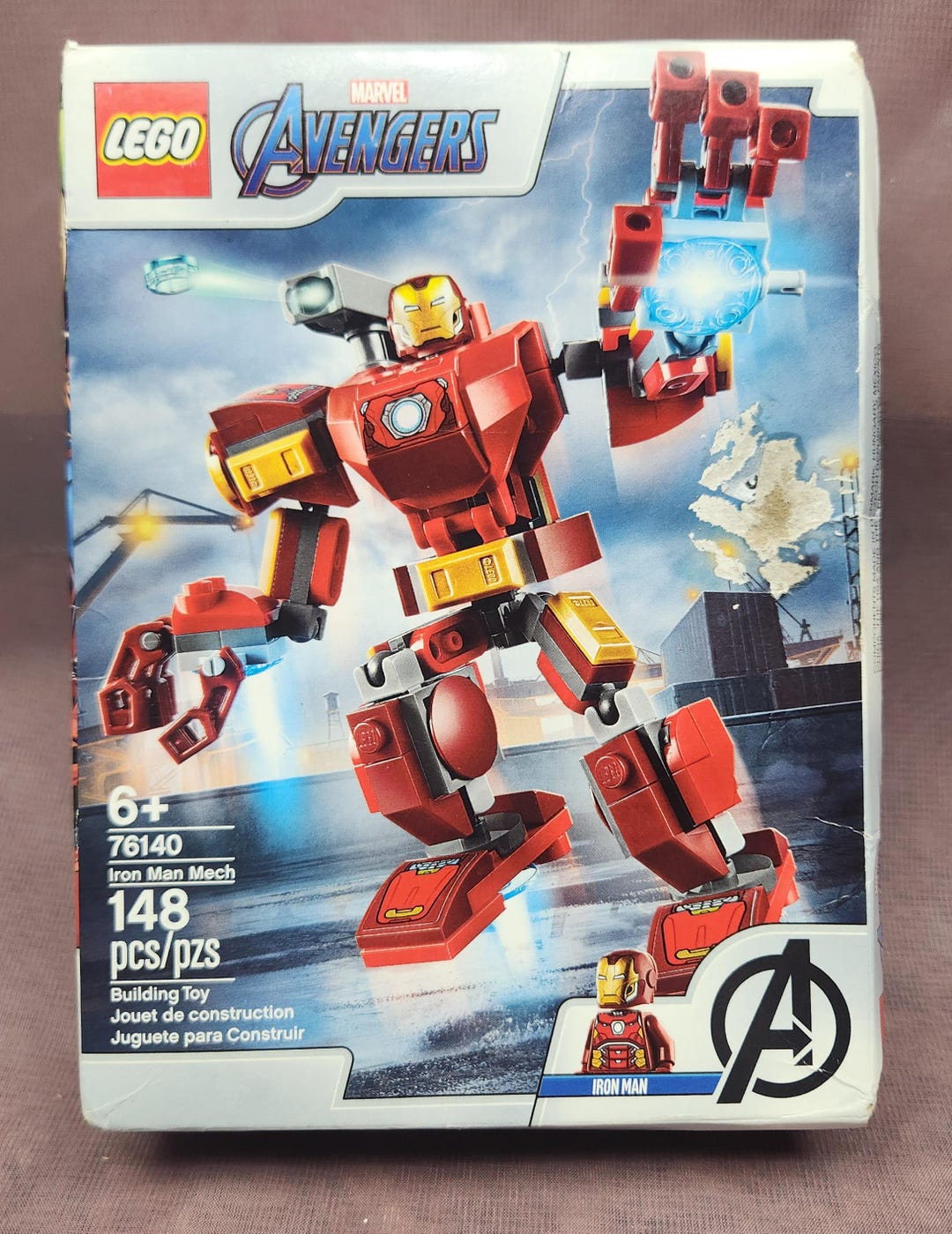 Marvel Iron Man LEGO Set New in Box - Etsy