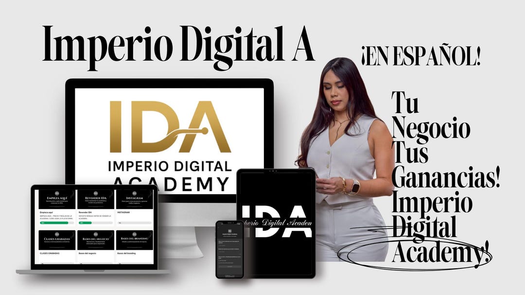Imperio Digital Academy (IDA), Digital Academy, Productos Digitales MRR +curso Con DERECHOS De ...