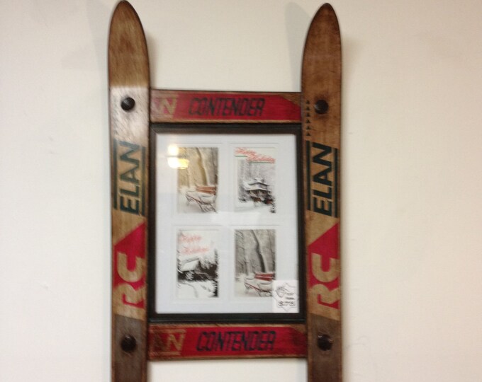 Elan Ski Frame in Our Old Wood Look Made in Vermont and Handcrafted Out ...