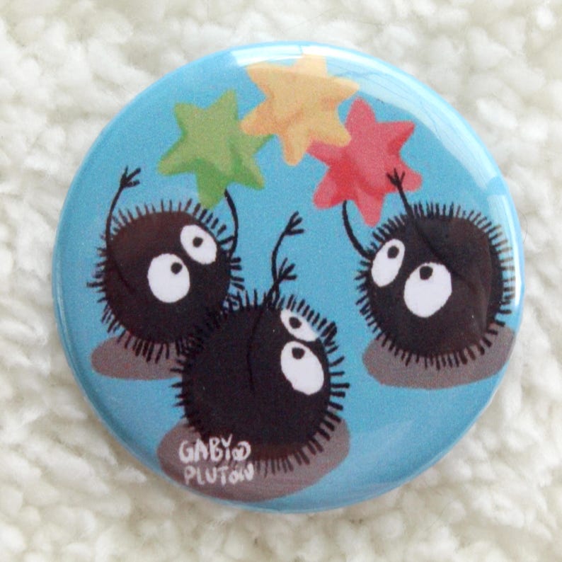 Ghibli Metal Buttons - Etsy