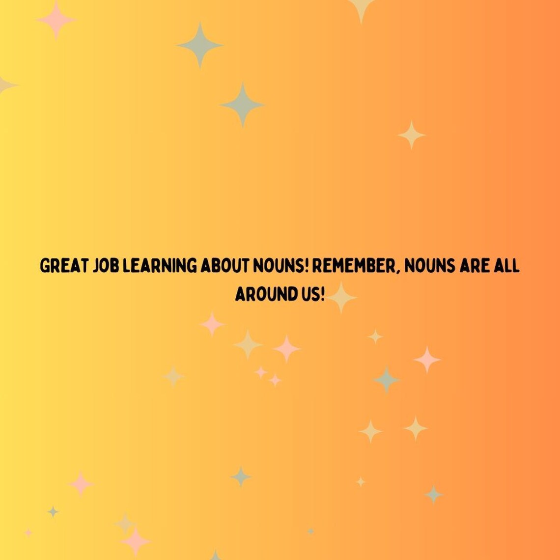 Parts of Speech Nouns Activity Pack Printable Grammar Worksheets for ...