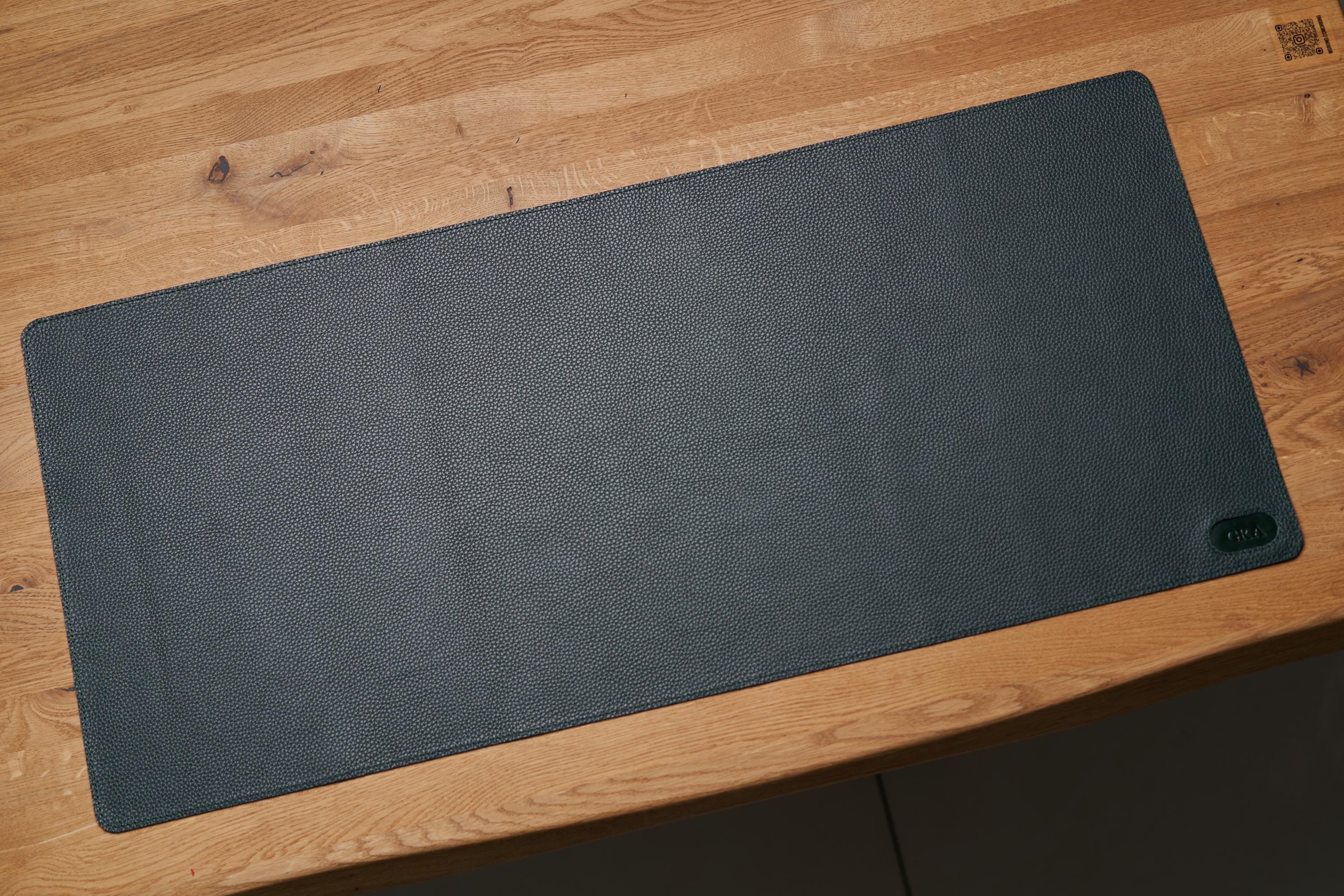 Custom Leather Desk Mat - Personalized Mouse & Keyboard Pad, Stylish ...