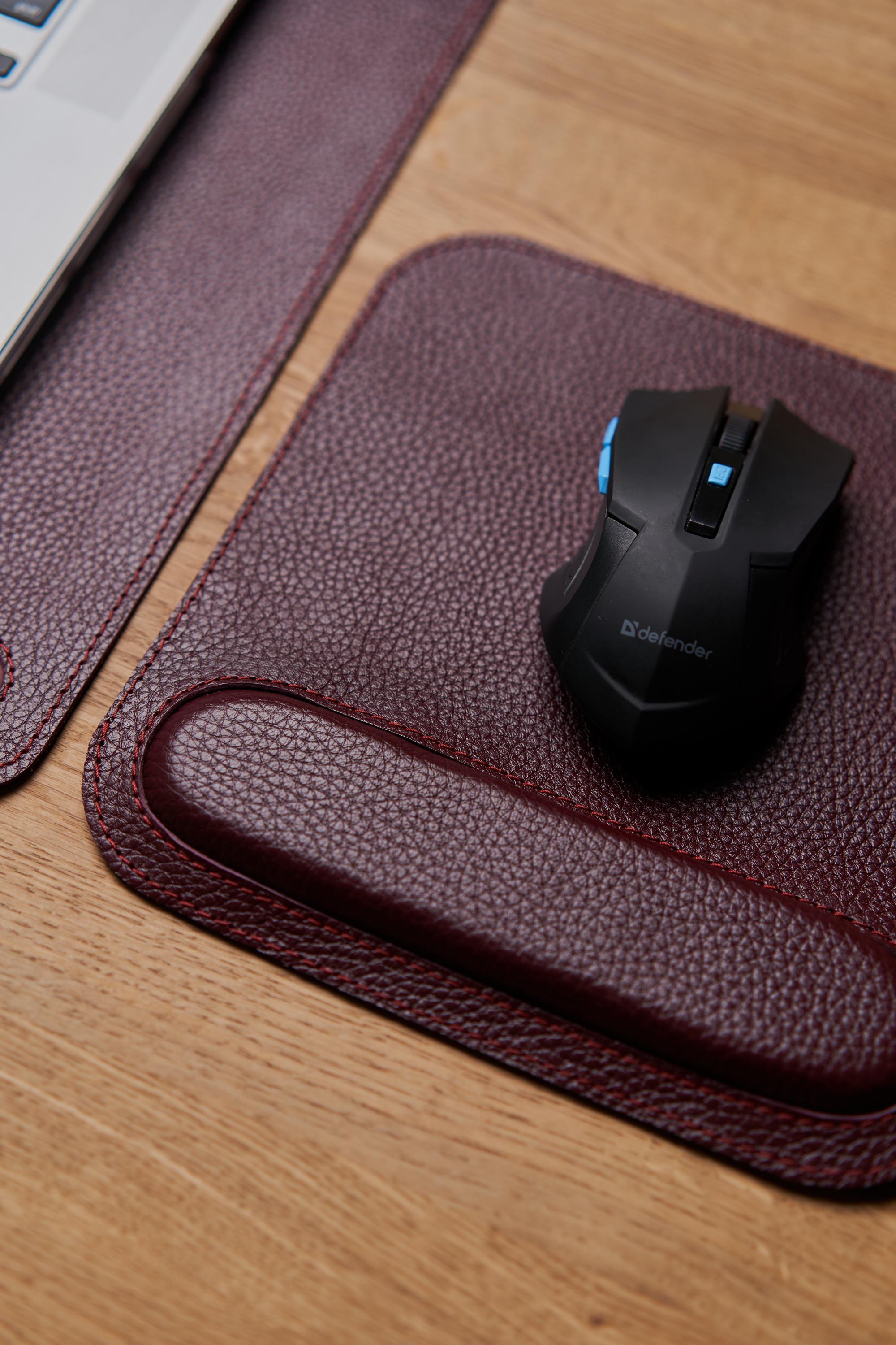 Custom Leather Mouse Pad – Personalized Monogram Desk Accessory ...