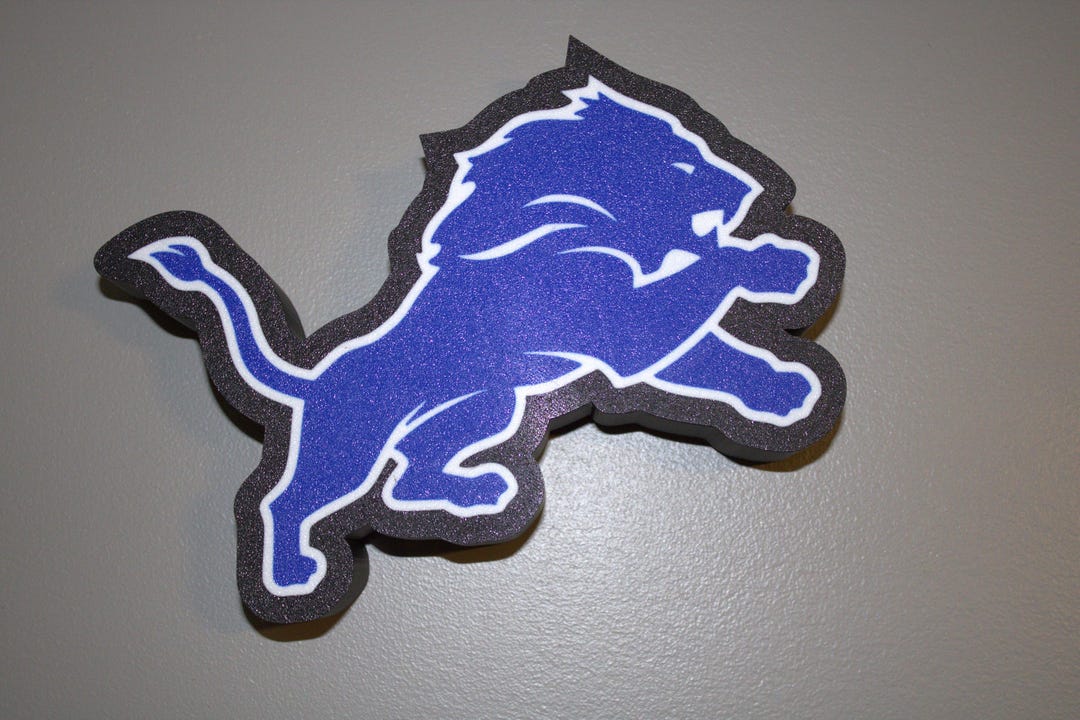 Detroit Lions Light Box - Etsy