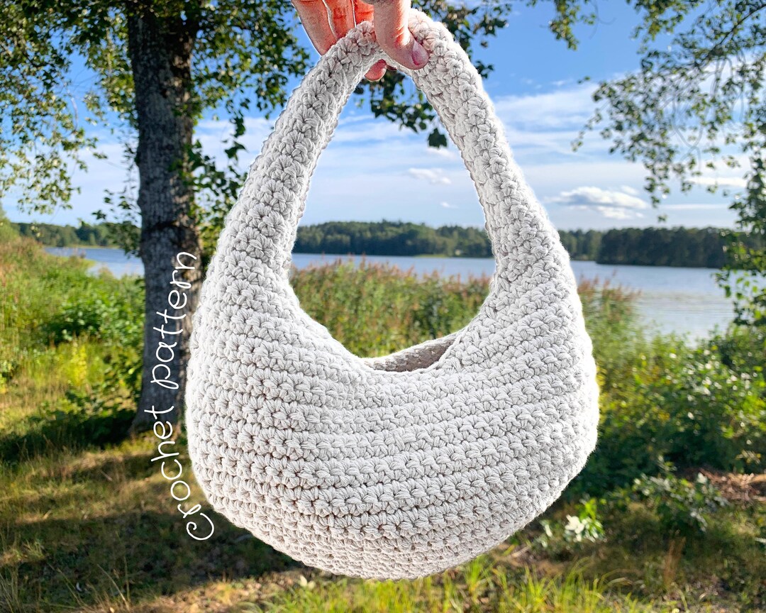 Crochet Round Bag Pattern, Crochet Purse, Clutch Crochet Pattern ...