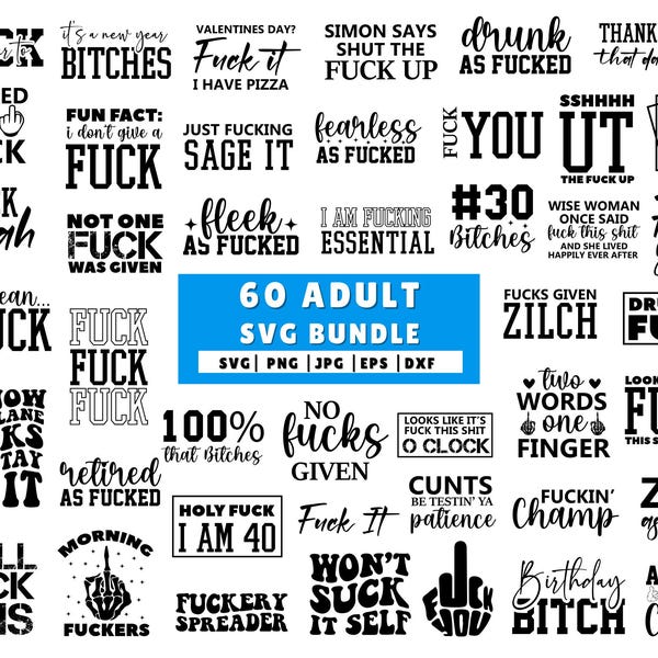 Rude Svg - Etsy UK