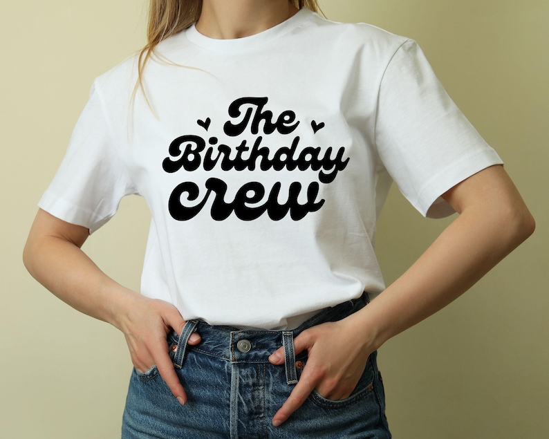Birthday Crew Svg Png Bundle, Birthday Squad Svg, Birthday Girl Svg ...