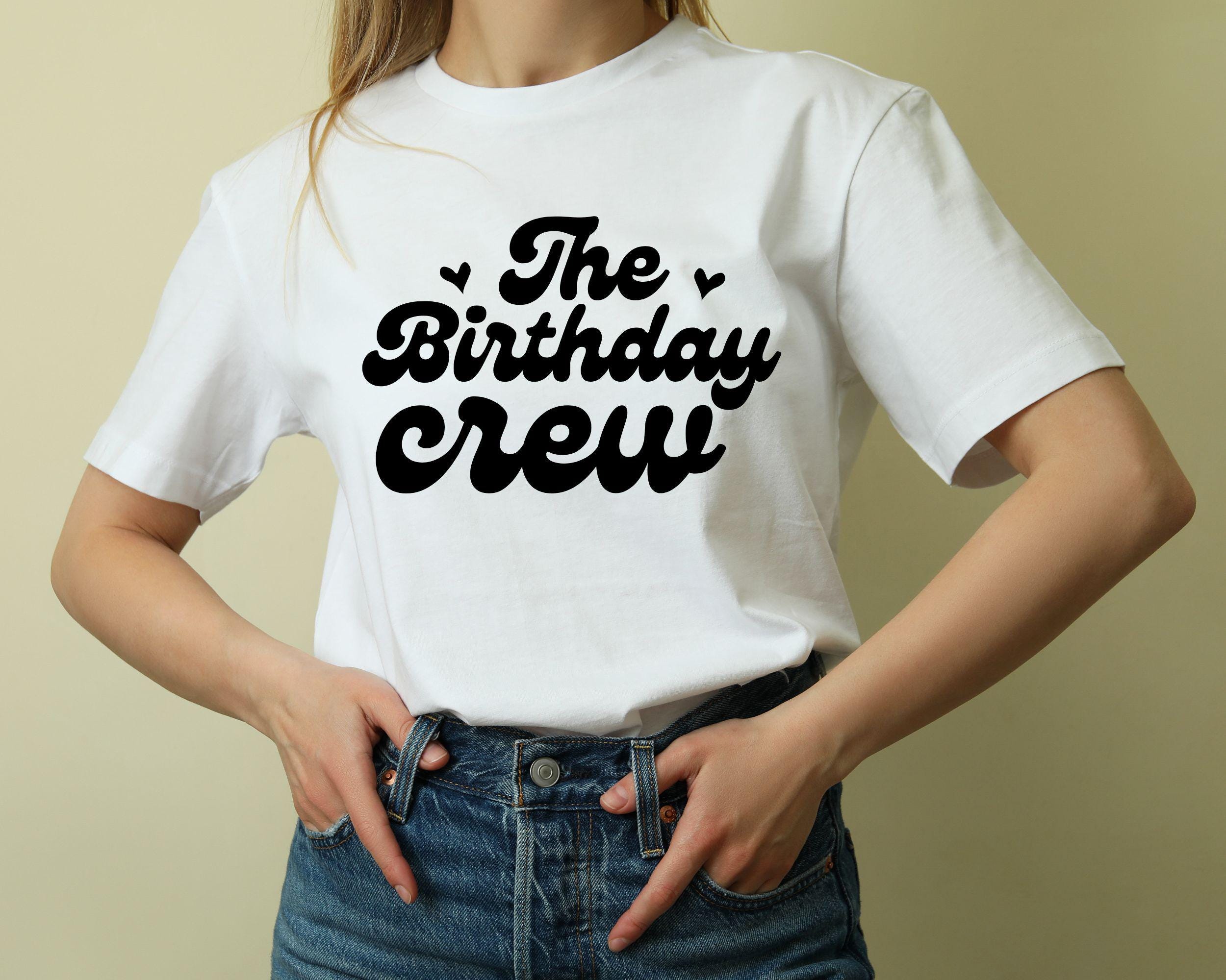 Birthday Crew Svg Png Bundle, Birthday Squad Svg, Birthday Girl Svg ...