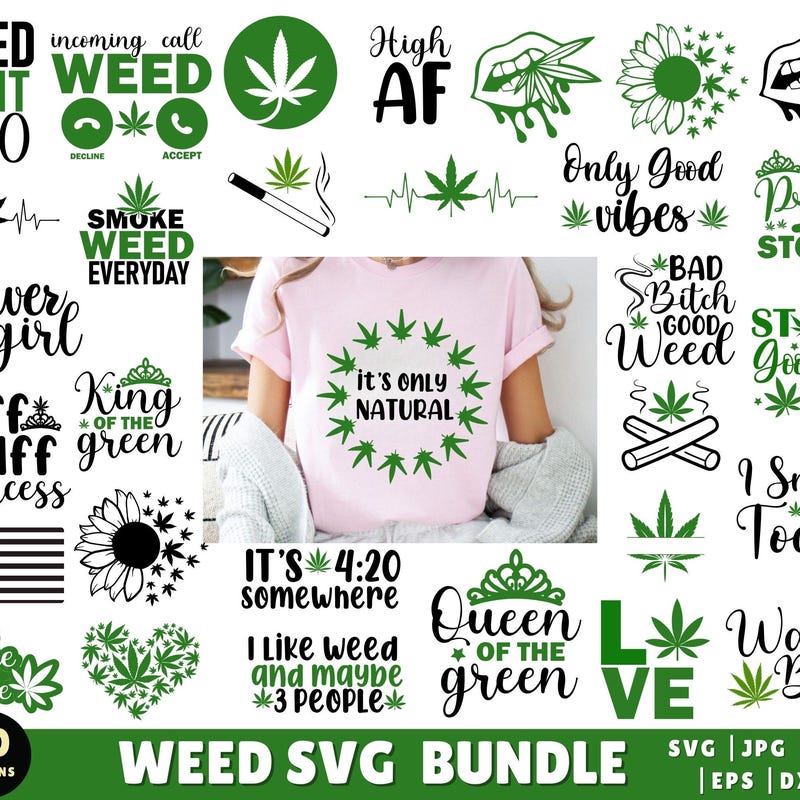 Cannabis Svg - Etsy