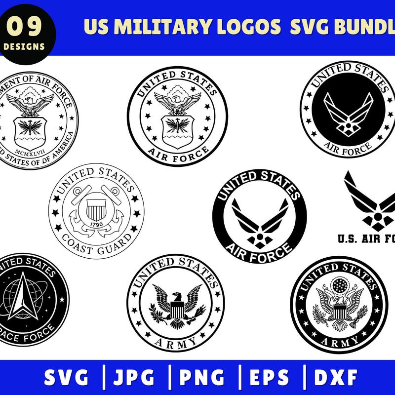 Cnc Air Force Flag Files - Etsy