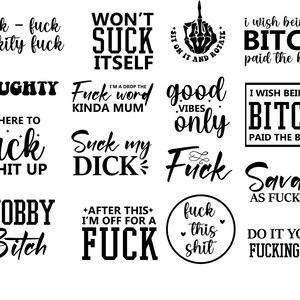 Adult SVG Bundle, Funny Adult Bundle, Adult Quotes SVG, Funny Quotes ...