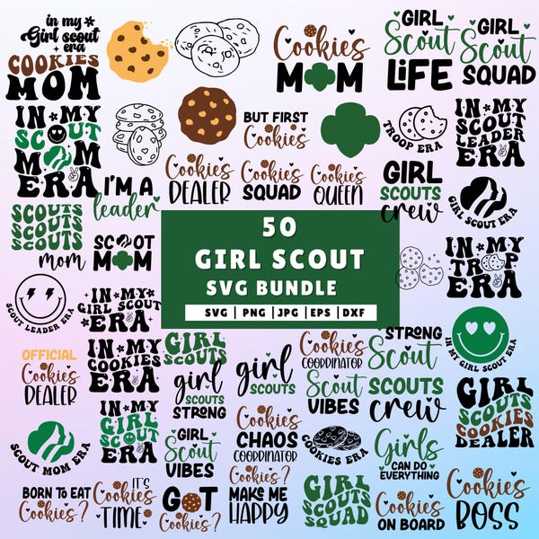 Girl Scout Svg - Etsy