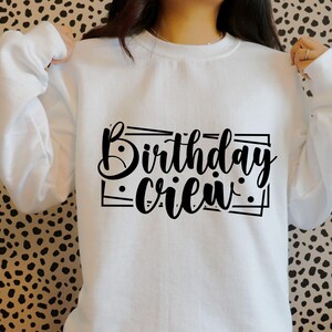 Birthday Crew Svg Png Bundle, Birthday Squad Svg, Birthday Girl Svg ...