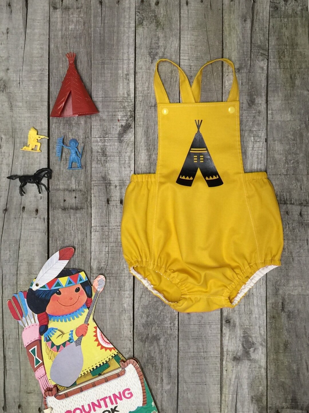 Tribal - Pow Wow - Aztec - Tee Pee - First Birthday Sunsuit - Etsy
