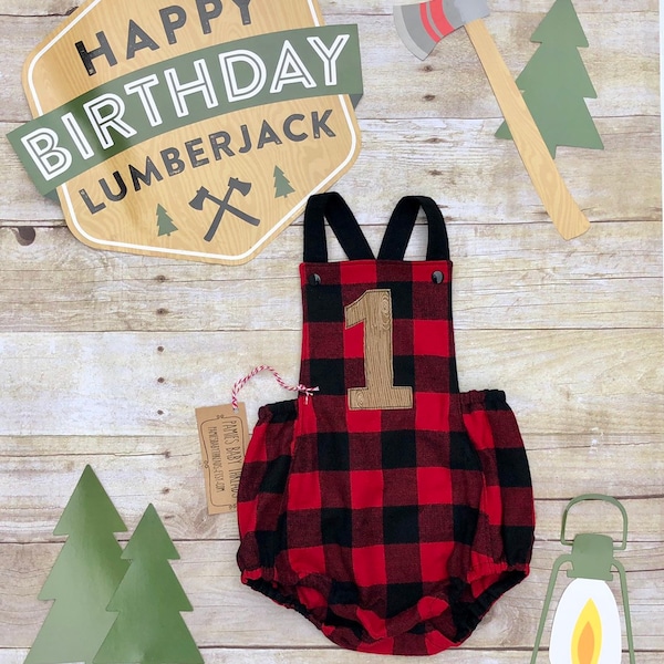 Lumberjack First Birthday - Etsy