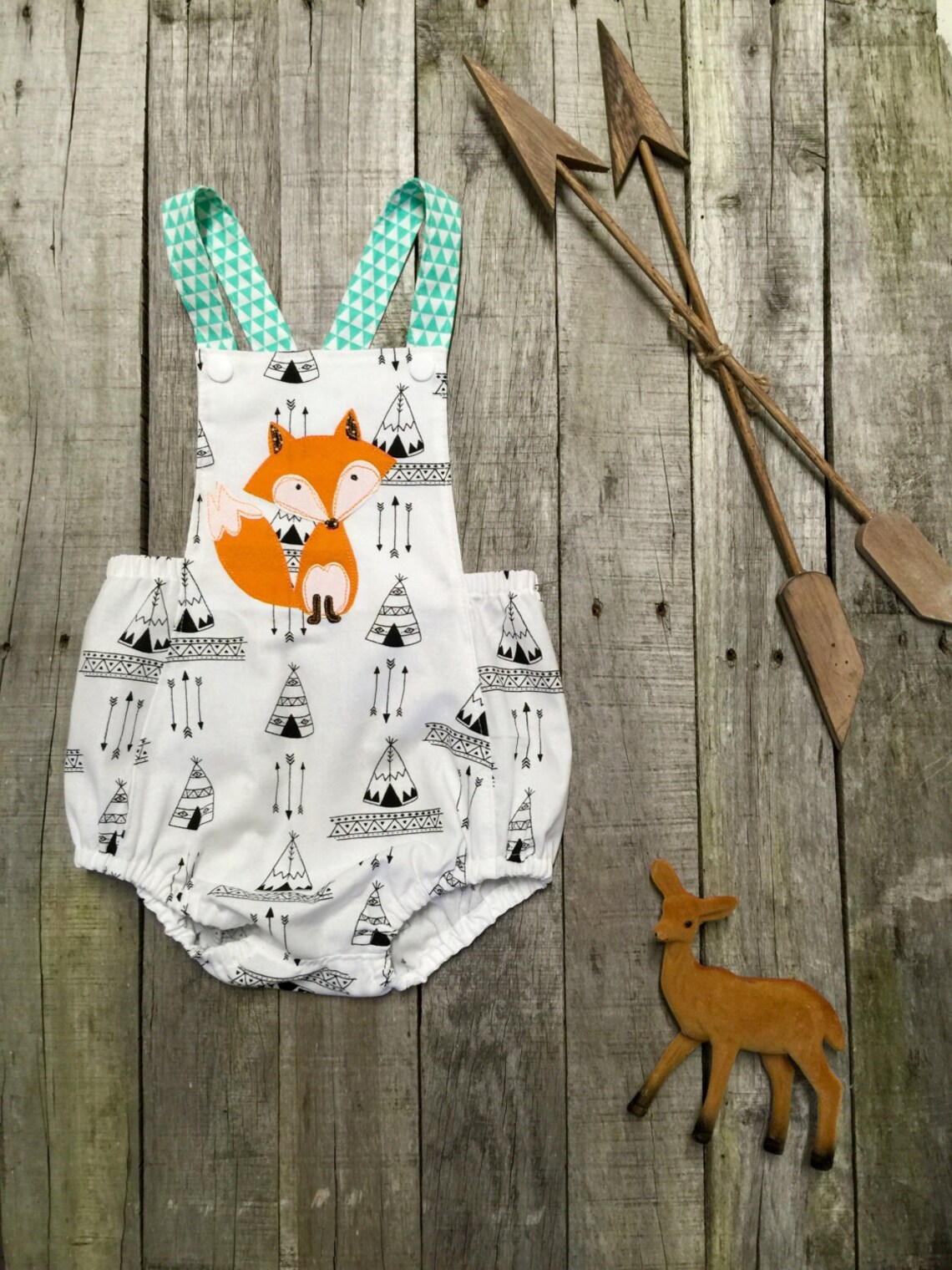 Wild & One Tribal Pow Wow Aztec Tee Pee Fox First | Etsy