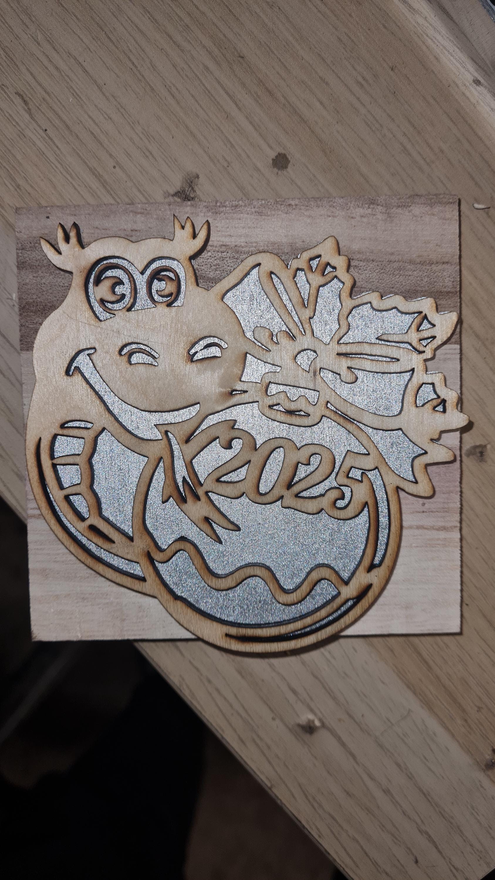 New Years Lazer Cut Snake Symbol - Etsy