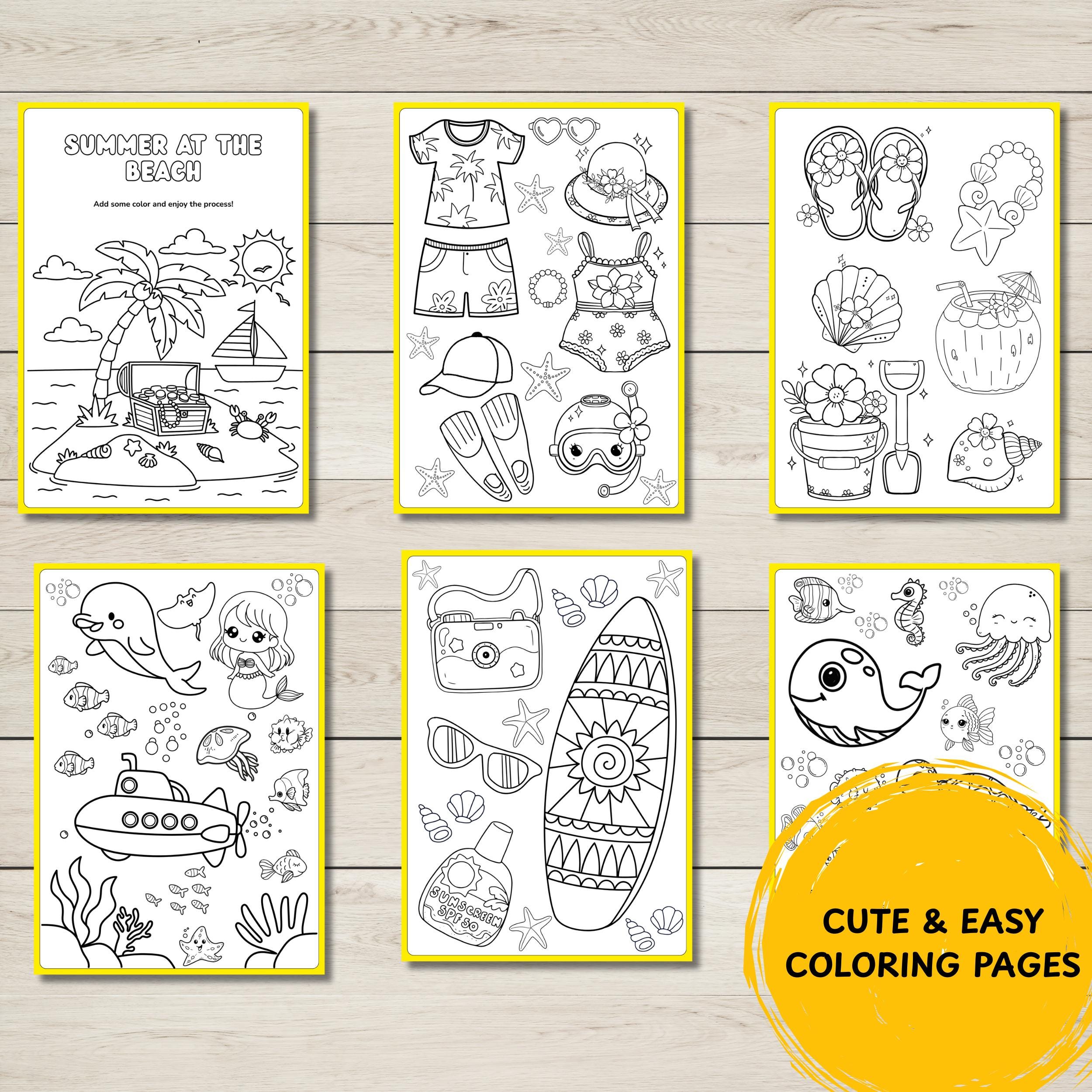 Summer Activity Book for Kids Printable Summer Activity Workbook for ...