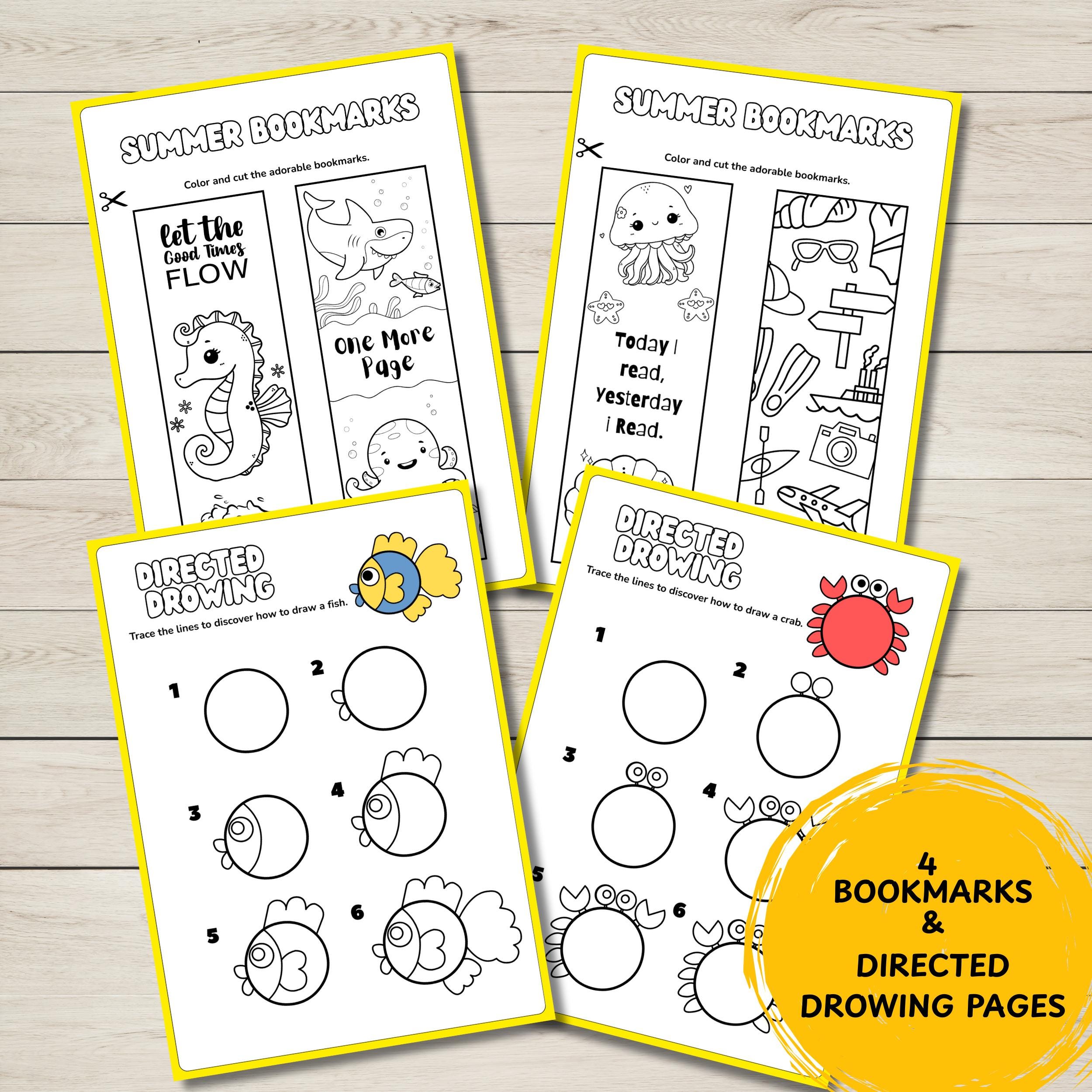 Summer Activity Book for Kids Printable Summer Activity Workbook for ...
