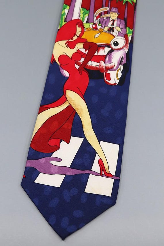 Vintage 90s Who Framed Roger Rabbit Tie, Jessica Rabb… - Gem