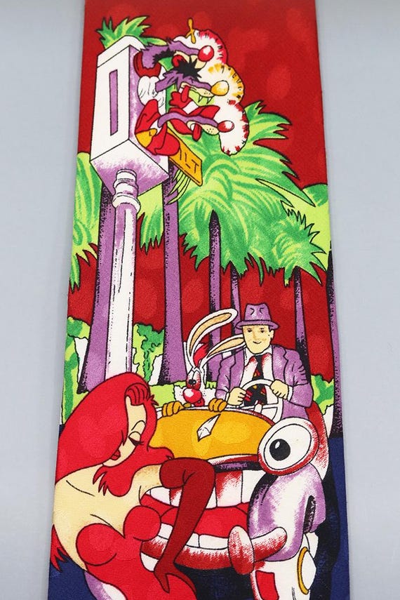 Vintage 90s Who Framed Roger Rabbit Tie, Jessica Rabb… - Gem