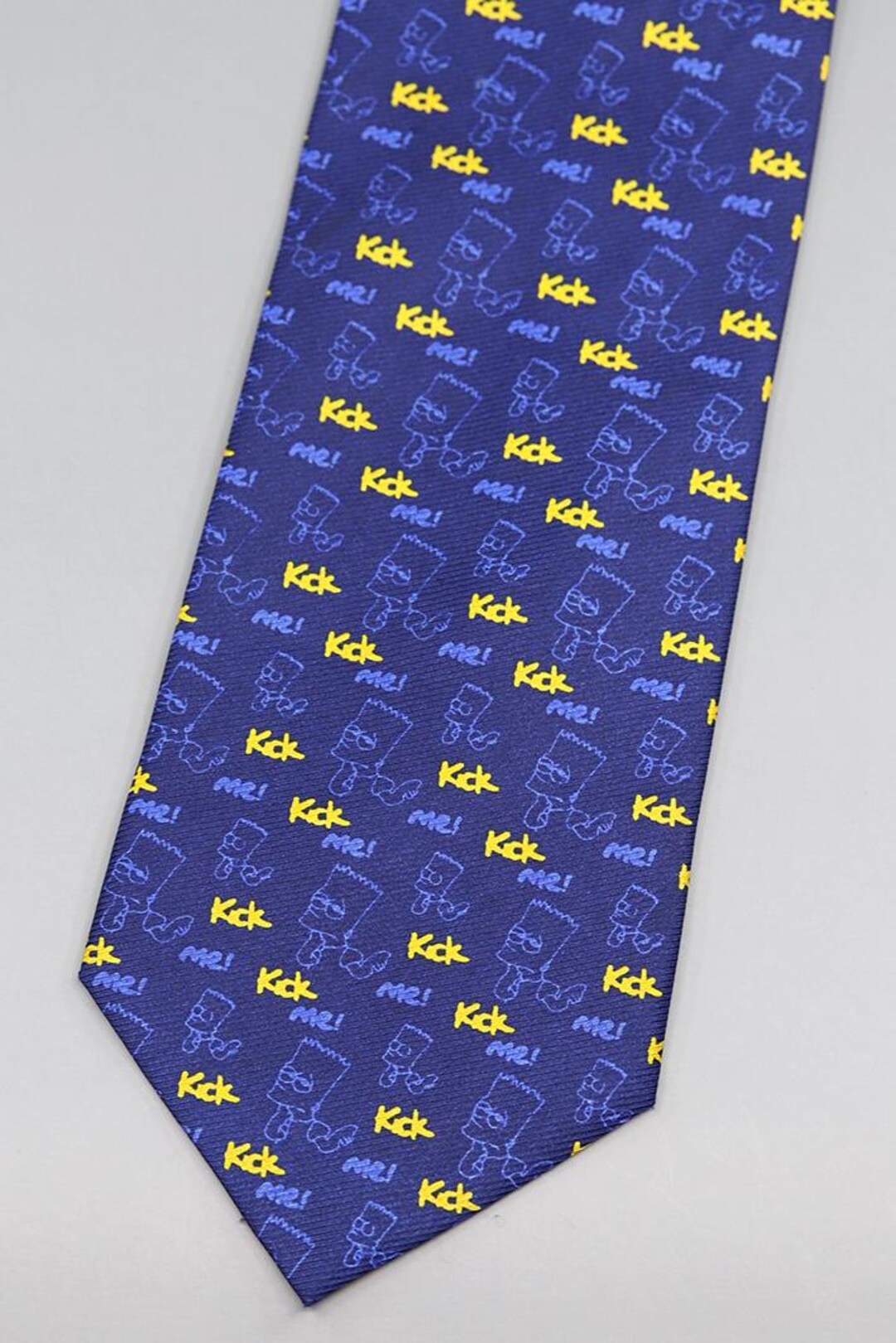 Vintage 1999 the Simpsons Bart Simpson “kick Me” Tie - Etsy