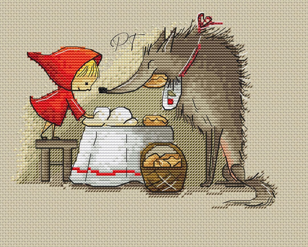 Little Red Riding Hood, Coquette, Wolf, Pies, Fairy Tale, Cute ...