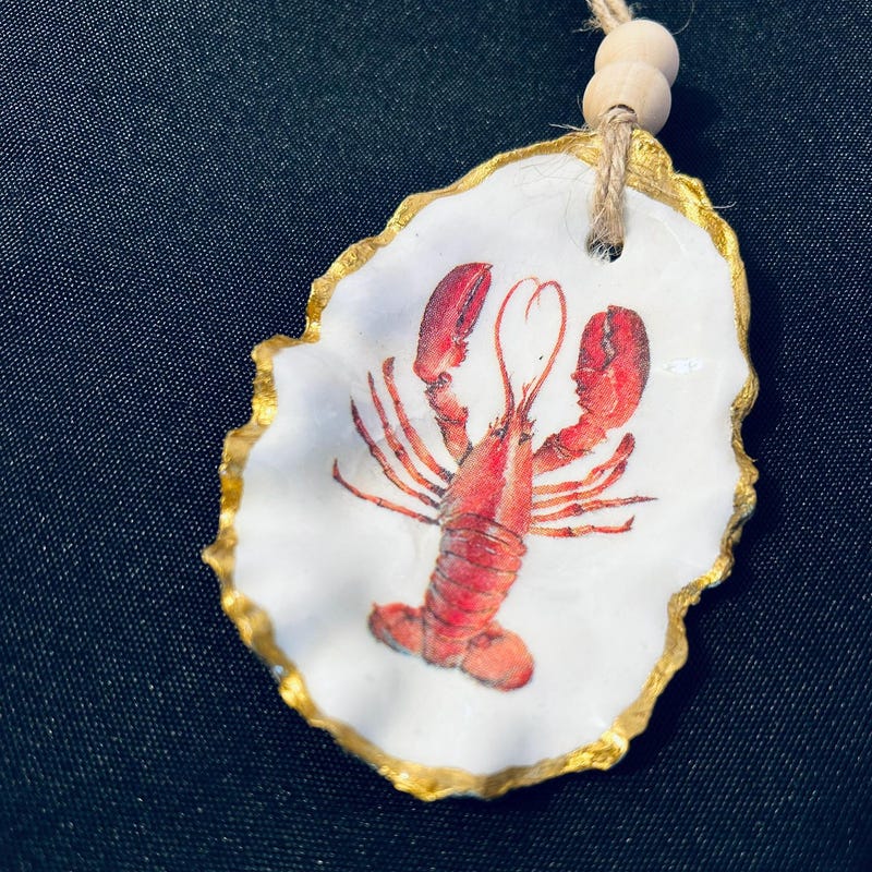 Lobster Oyster Shells - Etsy UK