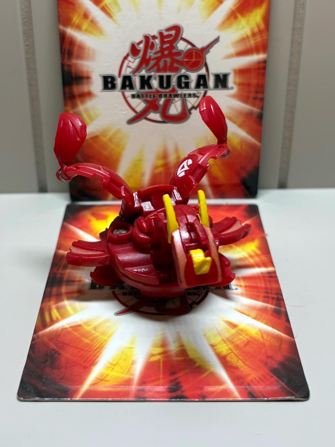 Bakugan Pyrus Ultra Dragonoid Typhoon Rare!!!! - Etsy