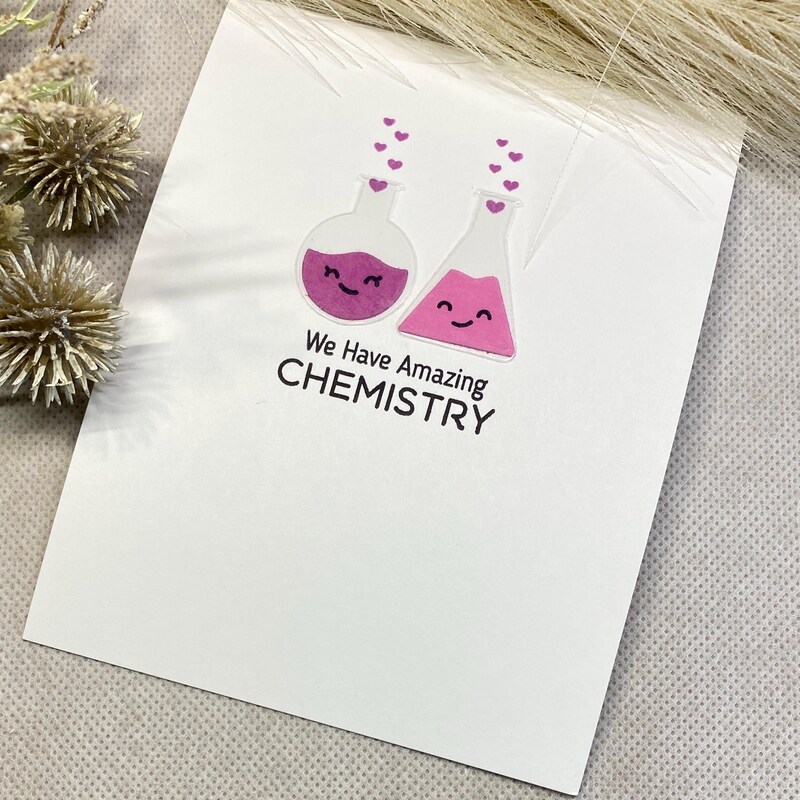 Chemistry Card - Etsy