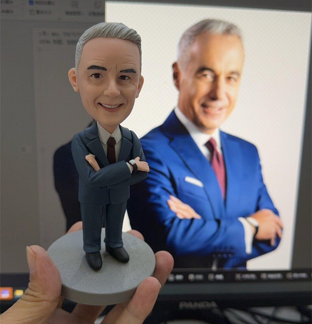 Custom Grandfather Bobblehead, Professional Bobble Head Custom ...