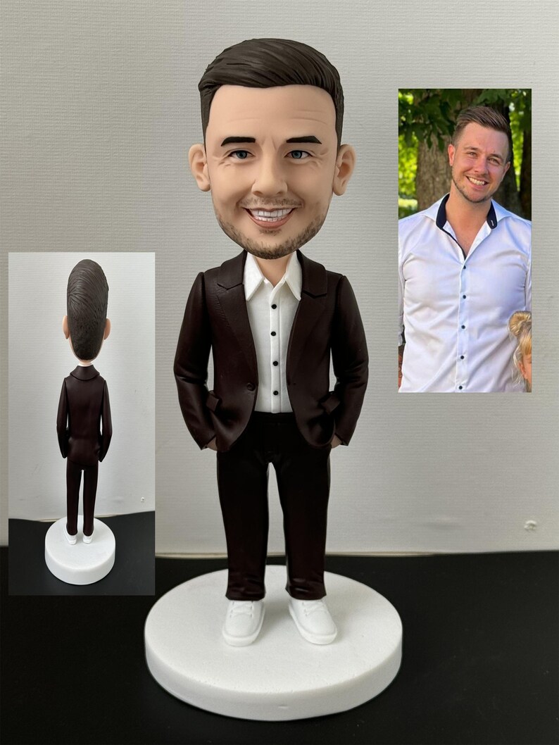 Customized Bobblehead, Full Body Custom, Custom Bobblehead, Anniversary,professional Bobble Head ...