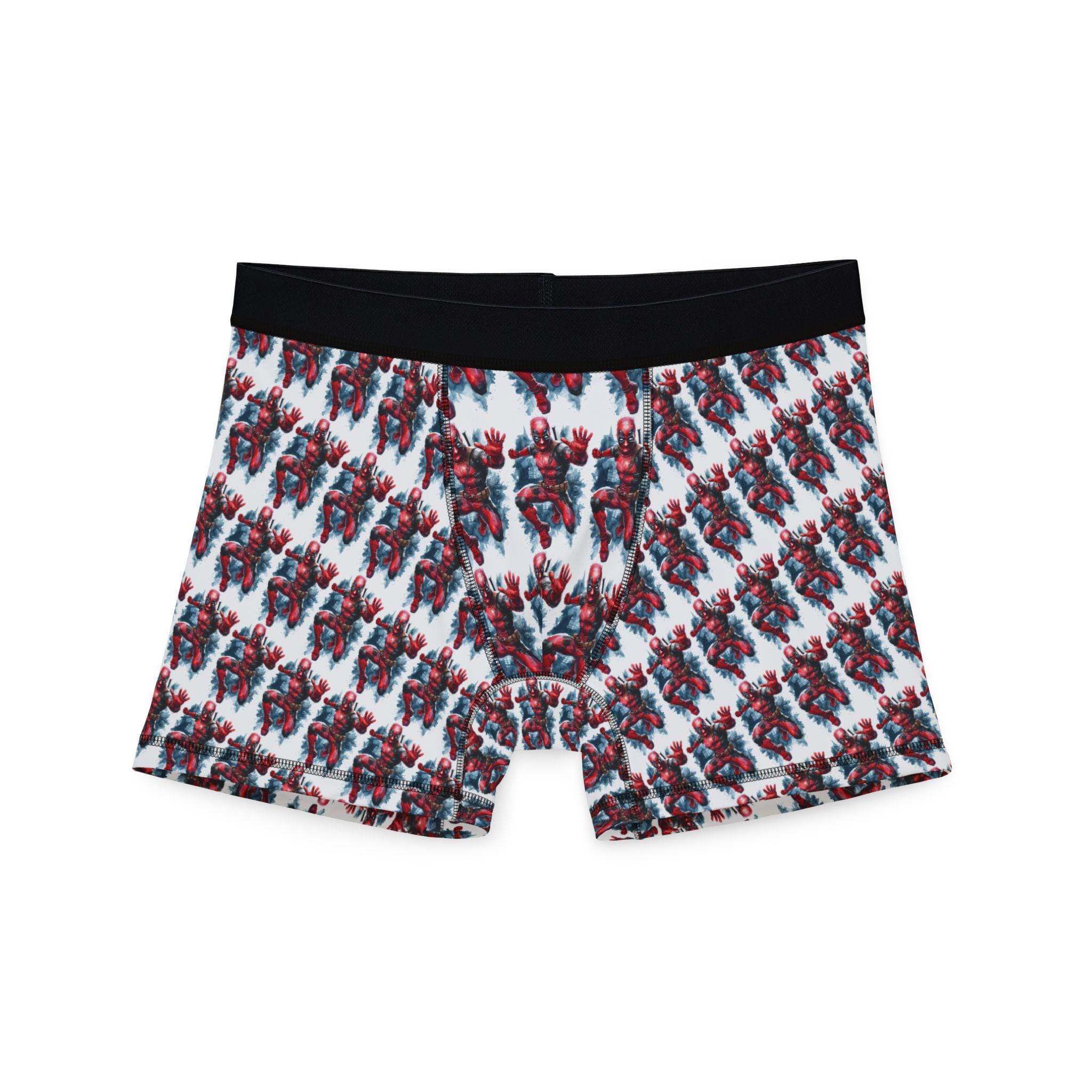 Superhero Boxers for Men, Fun Men's Underwear, Gift for Fan, Casual ...