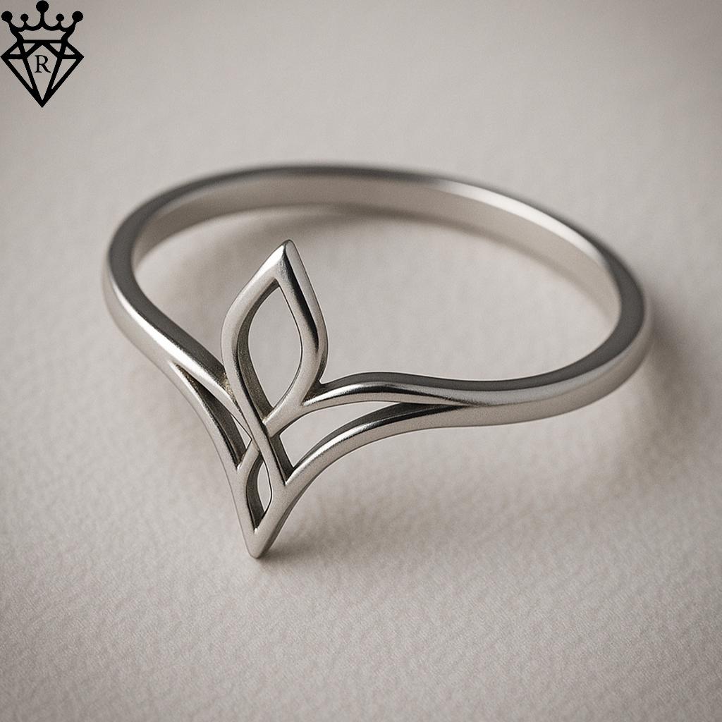Handmade Minimalist Elf Ring | 925 Sterling Silver Fantasy Jewelry ...
